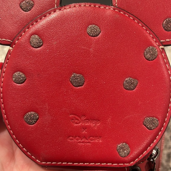 COACH X DISNEY Mickey coin purse NIB